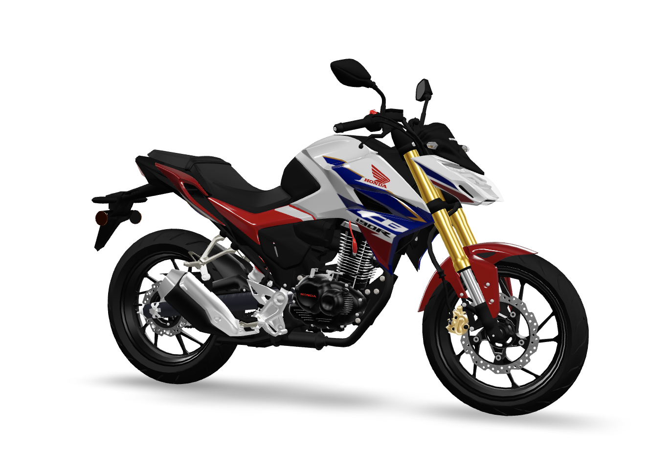 CB 190R Tricolor – Rubemotos